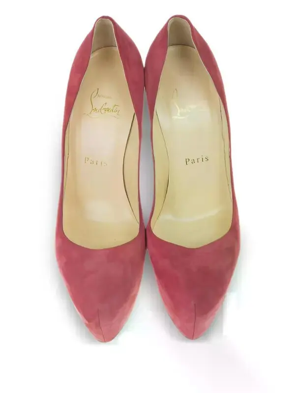 CHRISTIAN LOUBOUTIN 160mm Daffodil Suede Pumps - Pink