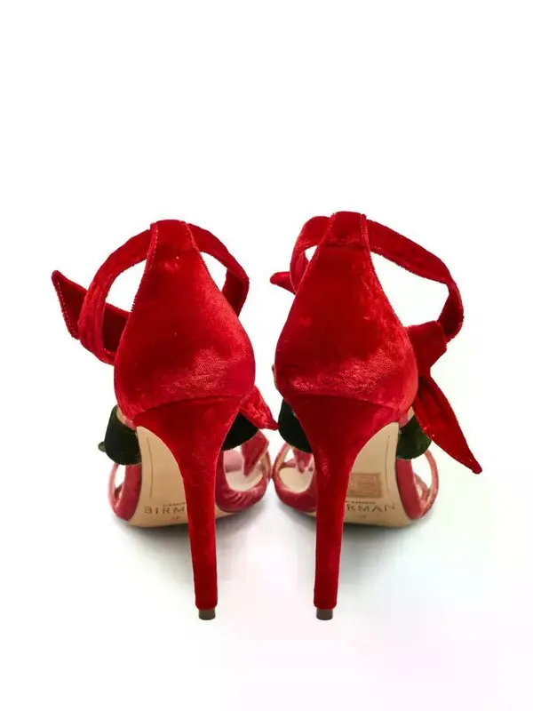 ALEXANDRE BIRMAN 2024 105mm Velvet Sandals