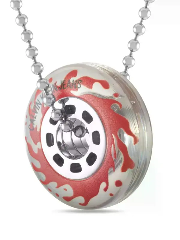 Calvin Klein Spin Necklace - Silver