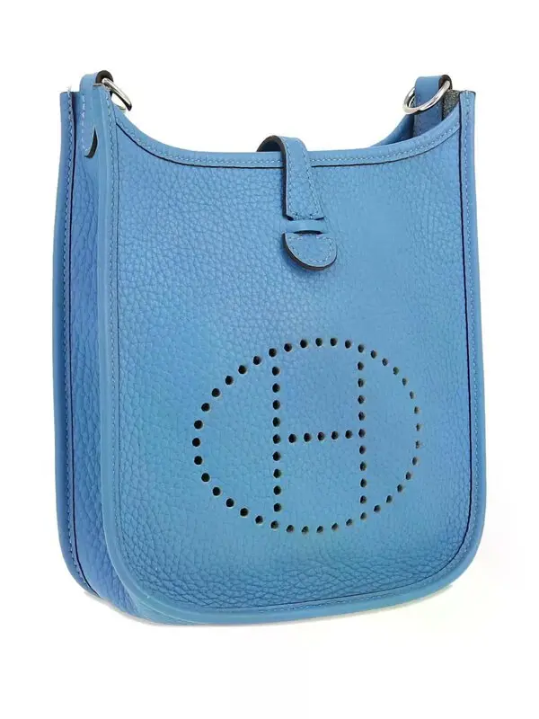Hermès Mini Evelyne Shoulder Bag - Blue