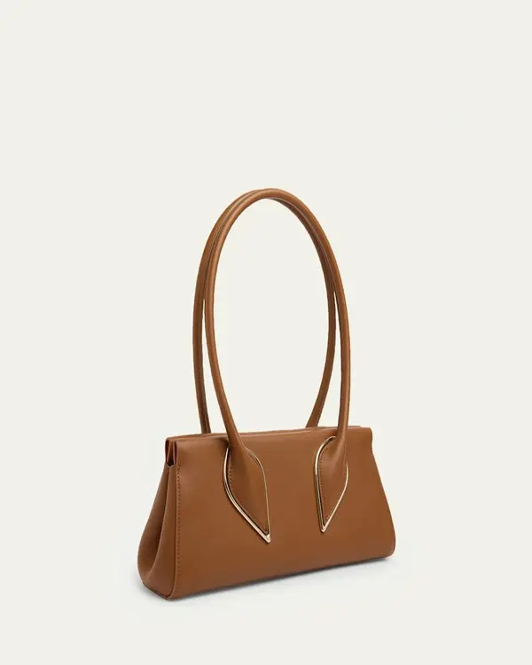 CHRISTIAN LOUBOUTIN Venus Baguette Shoulder Bag - Cuoio