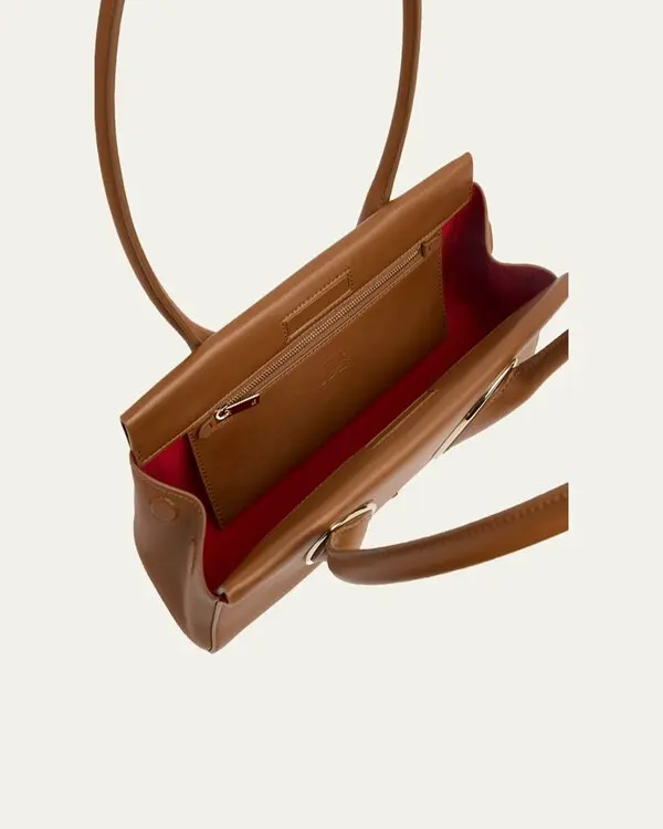 CHRISTIAN LOUBOUTIN Venus Baguette Shoulder Bag - Cuoio