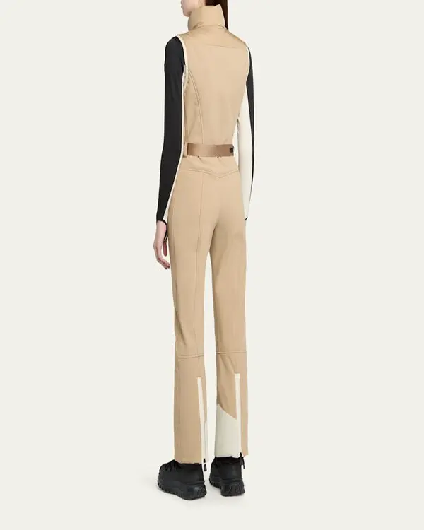 Moncler Color-block Down Ski Suit