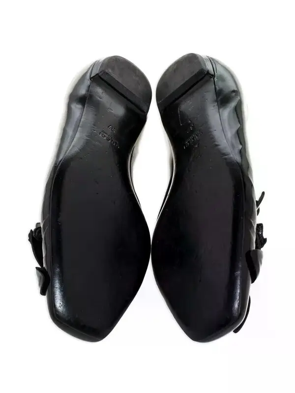 Gucci Leather Ballet Flats
