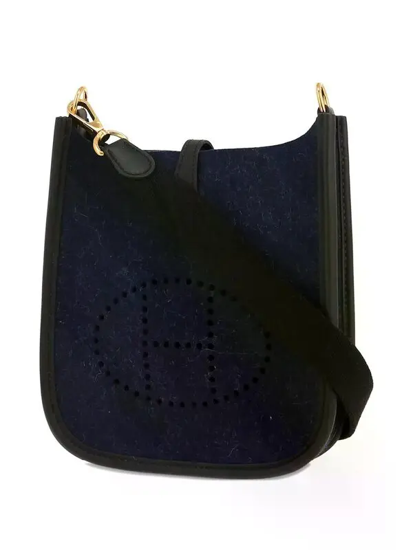 Hermès Mini Evelyne Shoulder Bag - Blue