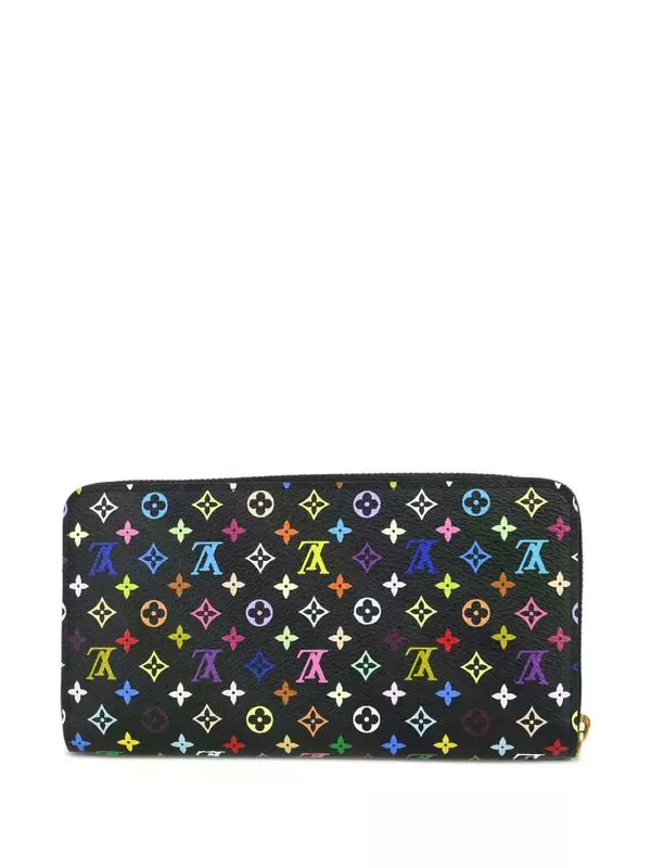 LOUIS VUITTON Logo Print Wallet - Black