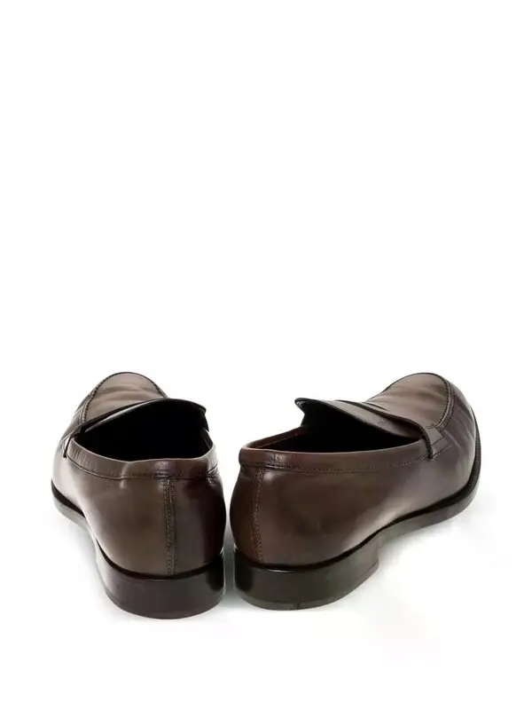 TOD'S Leather Penny Slot Loafers