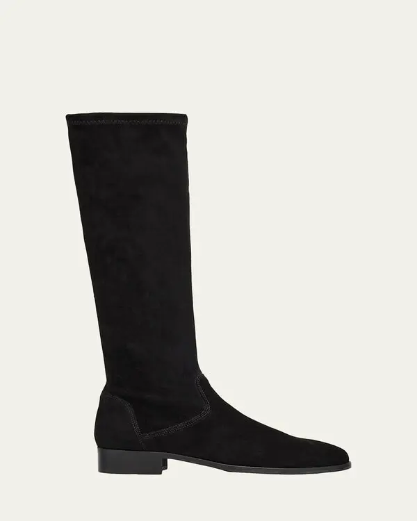 Aquatalia Sabrena Suede Knee-high Boots