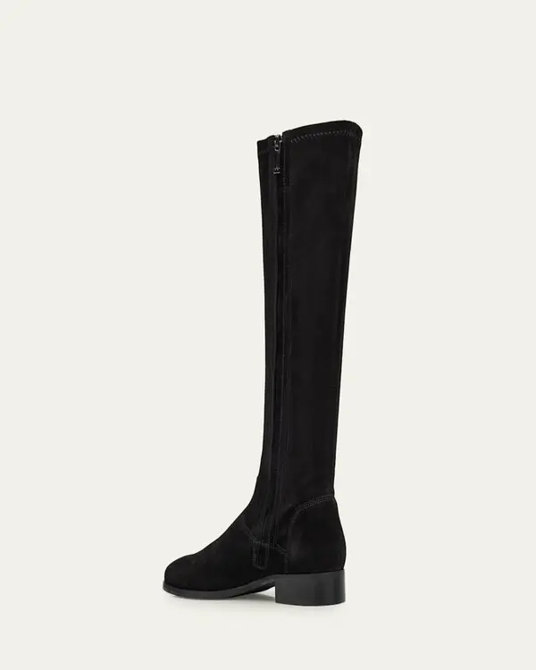 Aquatalia Sabrena Suede Knee-high Boots