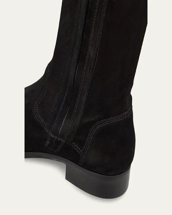 Aquatalia Sabrena Suede Knee-high Boots