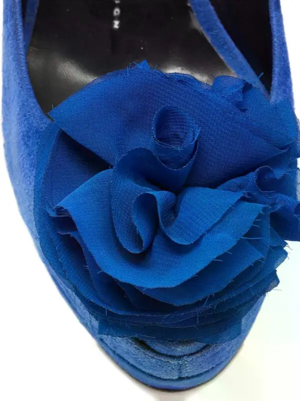 GIUSEPPE ZANOTTI Suede Platform Pumps