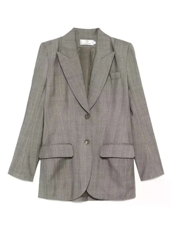 Givenchy 1990s Check-pattern Blazer