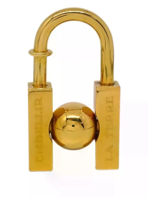 Hermès Pre-owned 2001 Earth Cadena Padlock - Gold