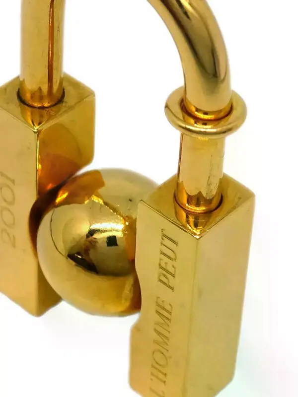 Hermès Pre-owned 2001 Earth Cadena Padlock - Gold