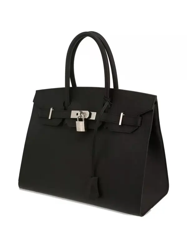 Hermès Padlock Detail Structured Handbag