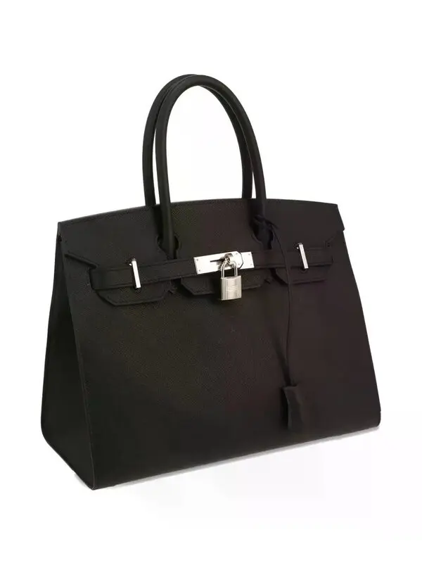 Hermès Padlock Detail Structured Handbag