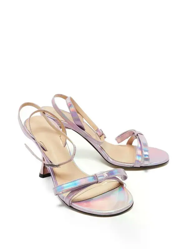 Mach & Mach 100mm Leather Sandals