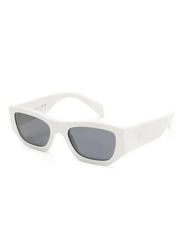 Prada Rectangle-frame Sunglasses - White