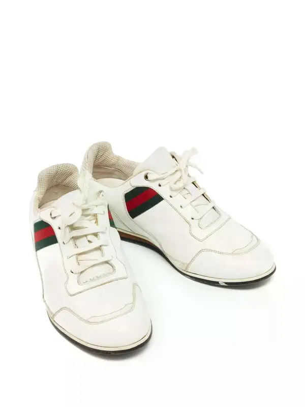 Gucci Web-stripe Sneakers