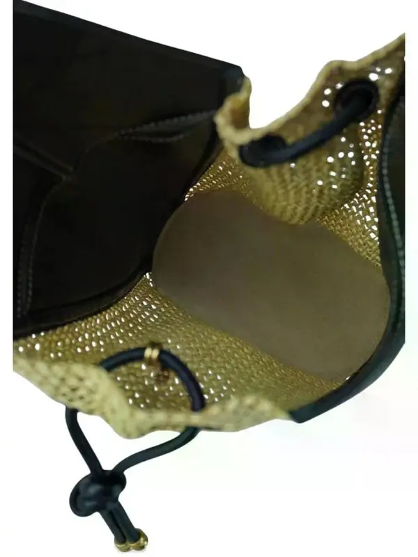 Tory Burch Raffia Bucket Bag