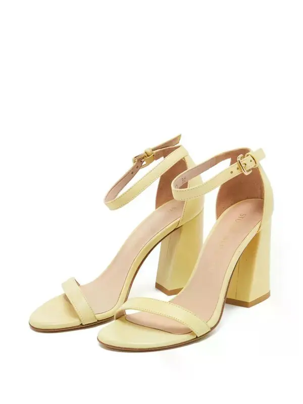 STUART WEITZMAN 90mm Block-heel Sandals
