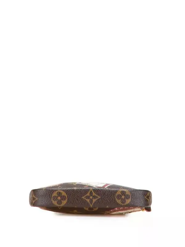 LOUIS VUITTON Monogram Patch Mini Pochette Accessoires Handbag