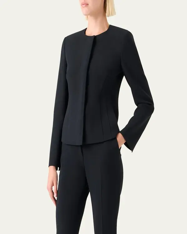 Akris Harrison Wool Jacket
