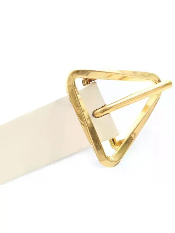 Bottega Veneta Triangle-detail Leather Belt