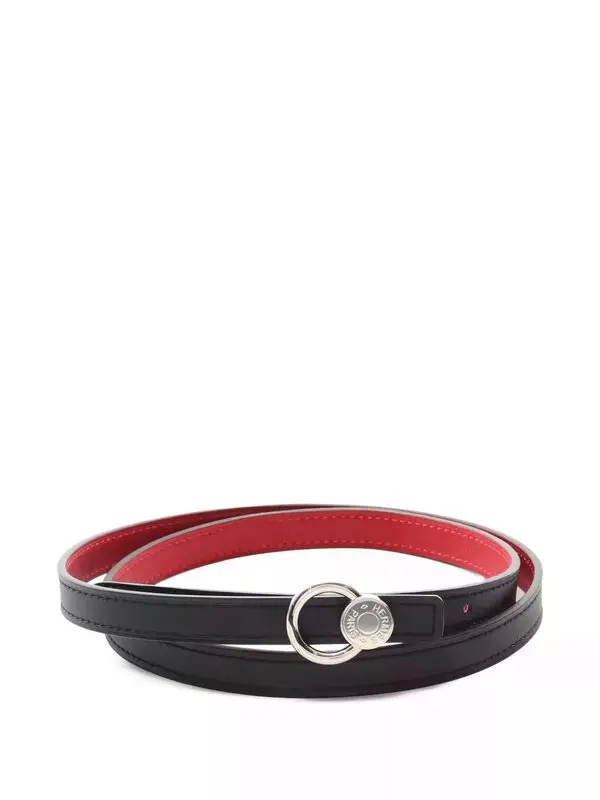 Hermès 2018 Reversible Engraved Belt