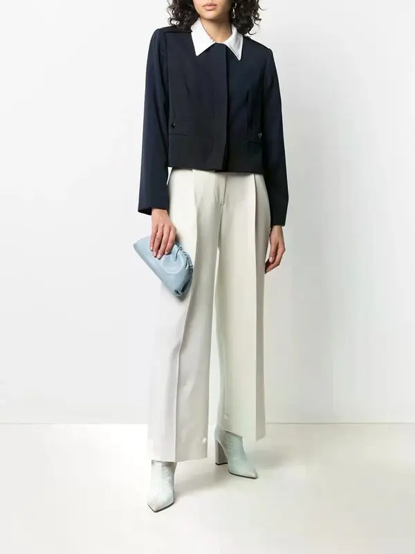 FERRAGAMO 1970s Single-breasted Cropped Jacket