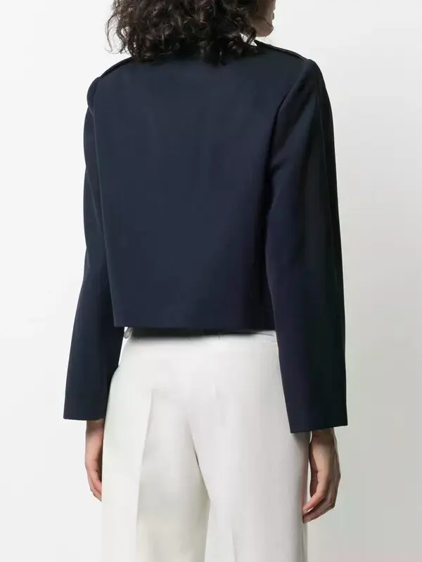 FERRAGAMO 1970s Single-breasted Cropped Jacket