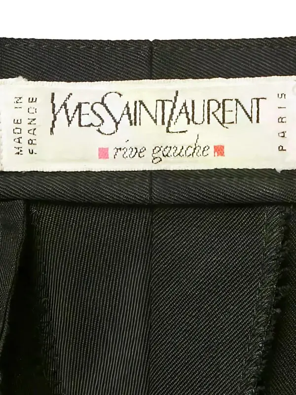 Saint Laurent Wool Tailored Trousers