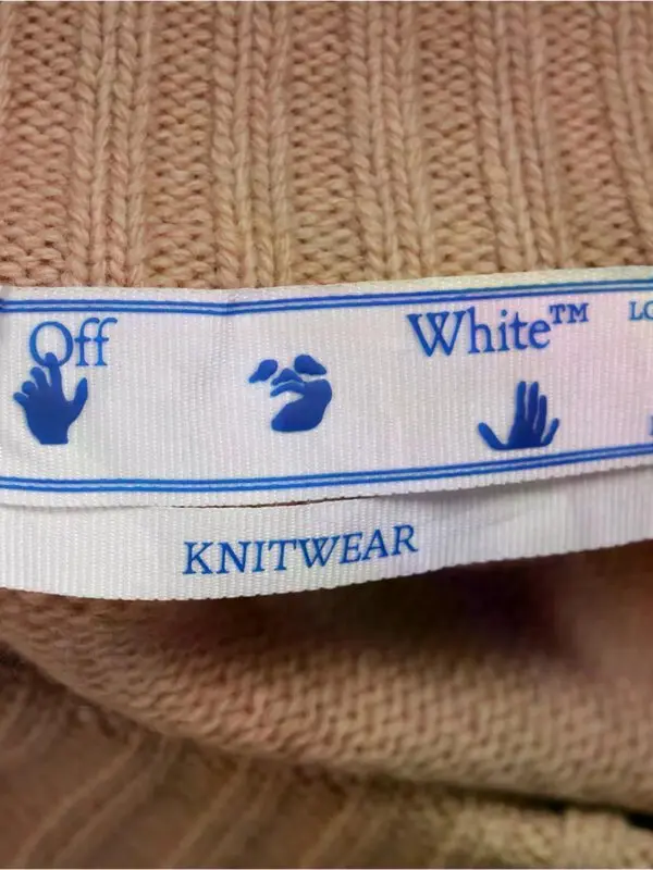 Off-White Colour-block Wool Sweater