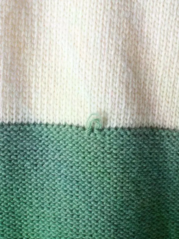 Off-White Colour-block Wool Sweater