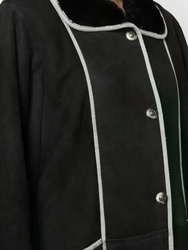 A.N.G.E.L.O. VINTAGE CULT 1980s Single-breasted Shearling Coat