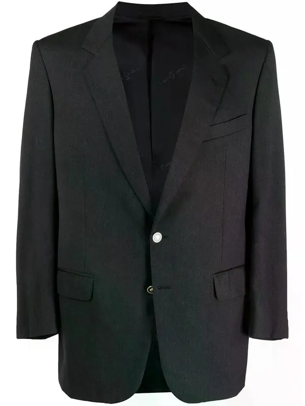 Pierre Cardin 1990s Contrasting Lapel Blazer