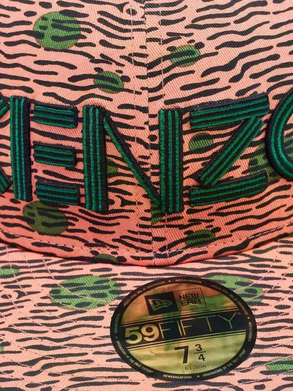 Kenzo Logo Embroidered Cap - Pink