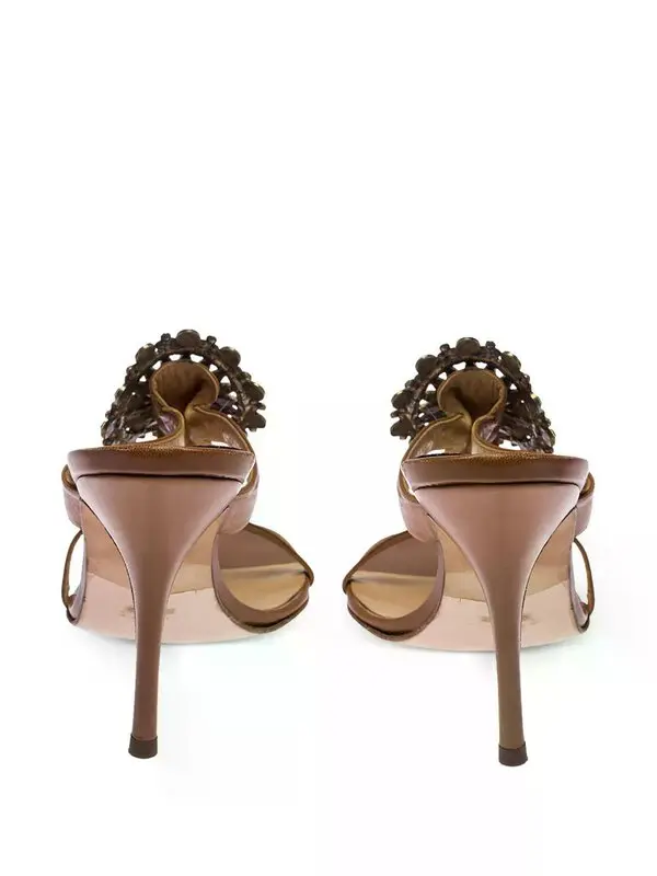 GINA 110mm Embellished Heeled Sandals
