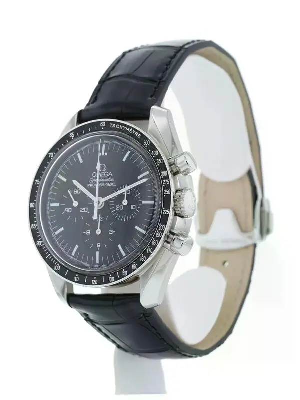 Omega Speedmaster Chronograph Watch - Black