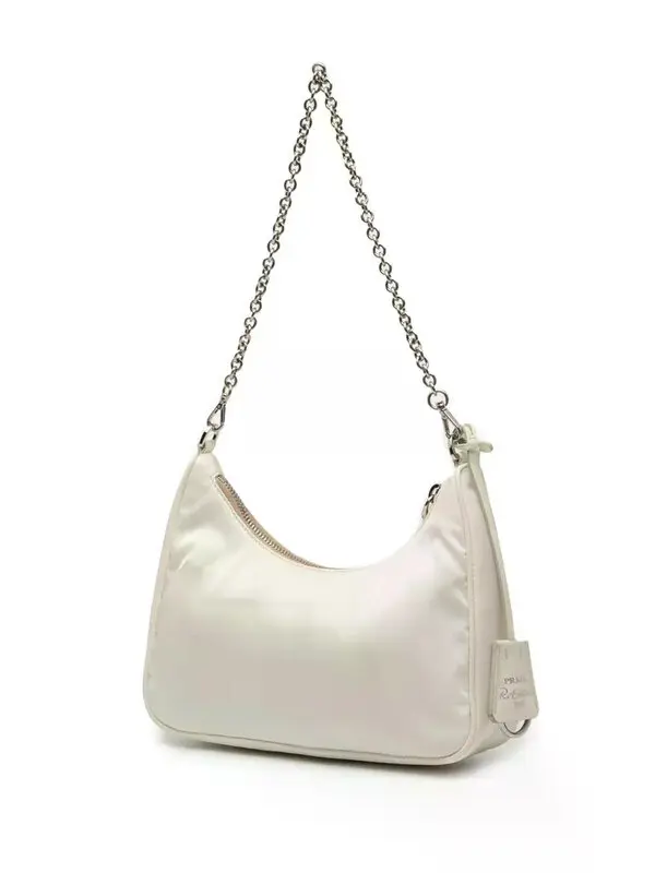 Prada Re-edition 2005 Re-nylon Satchel - White