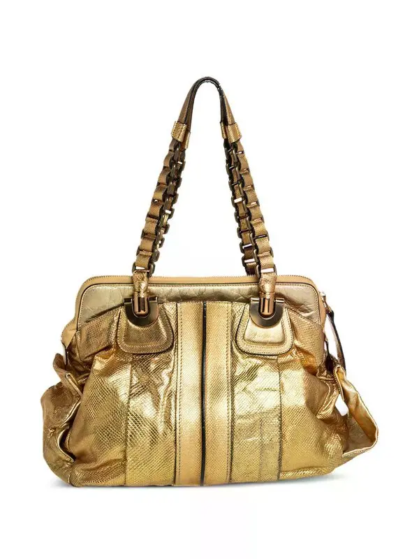 Chloé Heloise Shoulder Bag - Gold