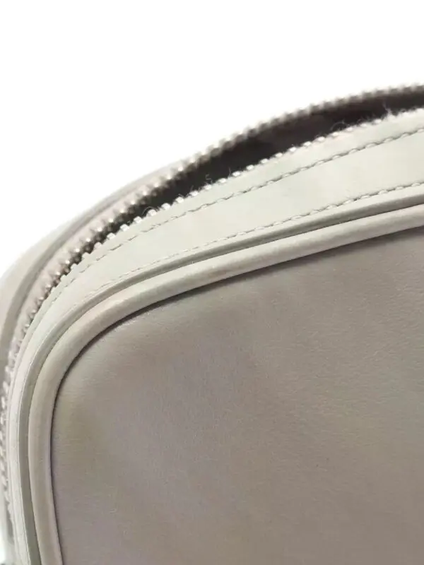 Celine 2010s Logo-print Messenger Bag - Grey