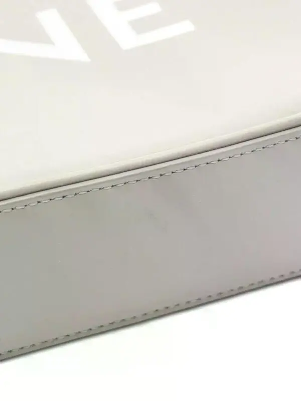 Celine 2010s Logo-print Messenger Bag - Grey