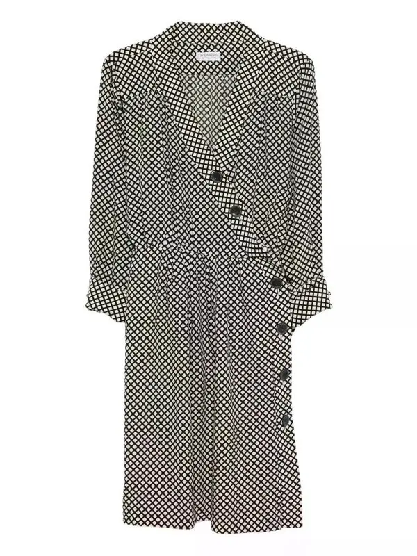 Saint Laurent 1990s Wrapped Dress