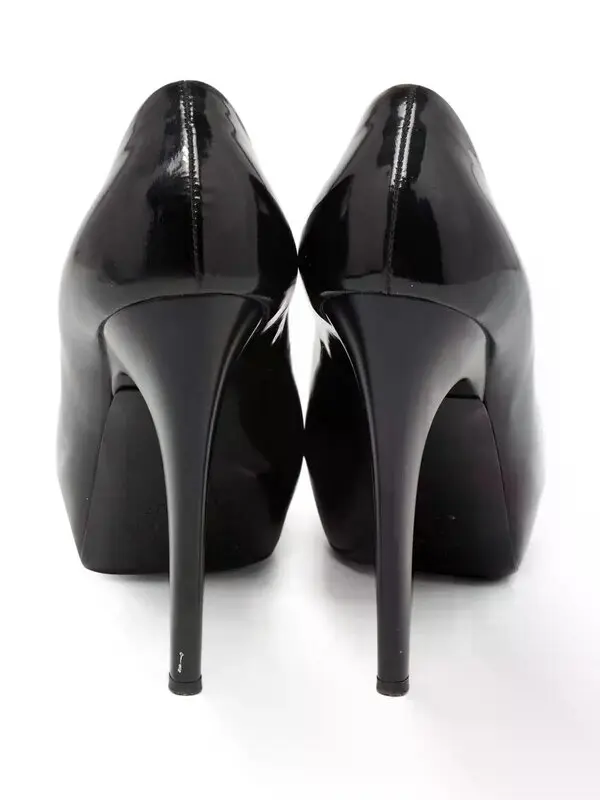 GIUSEPPE ZANOTTI 120mm Peep-toe Platform Pumps - Black