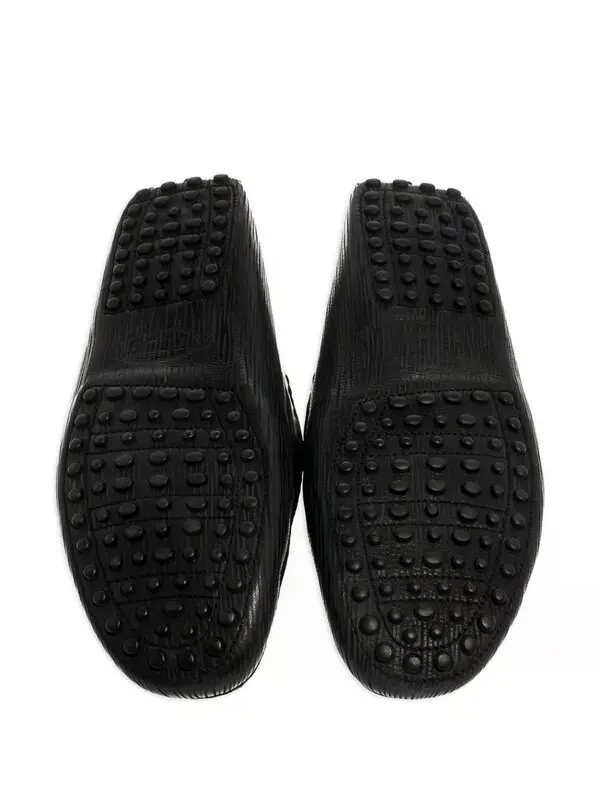 TOD'S Textured-leather Loafers