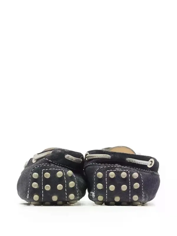 TOD'S Suede Loafers - Black