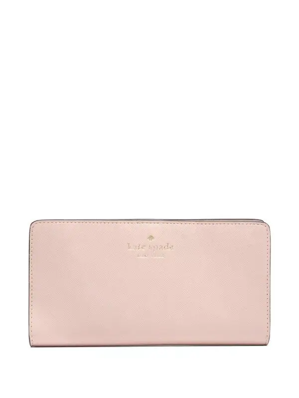 Kate Spade New York Staci Saffiano Leather Continental Wallet - Pink