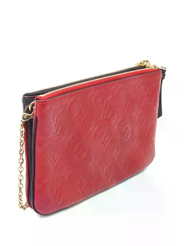 LOUIS VUITTON Pochette Double Zip Shoulder Bag - Blue