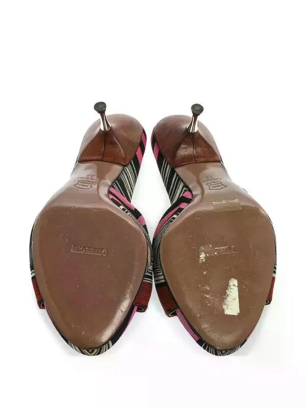 Missoni 65 Mm Zig-zag Pattern Sandals